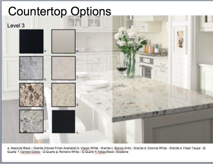 Countertops Level 2 – Paramount Selections